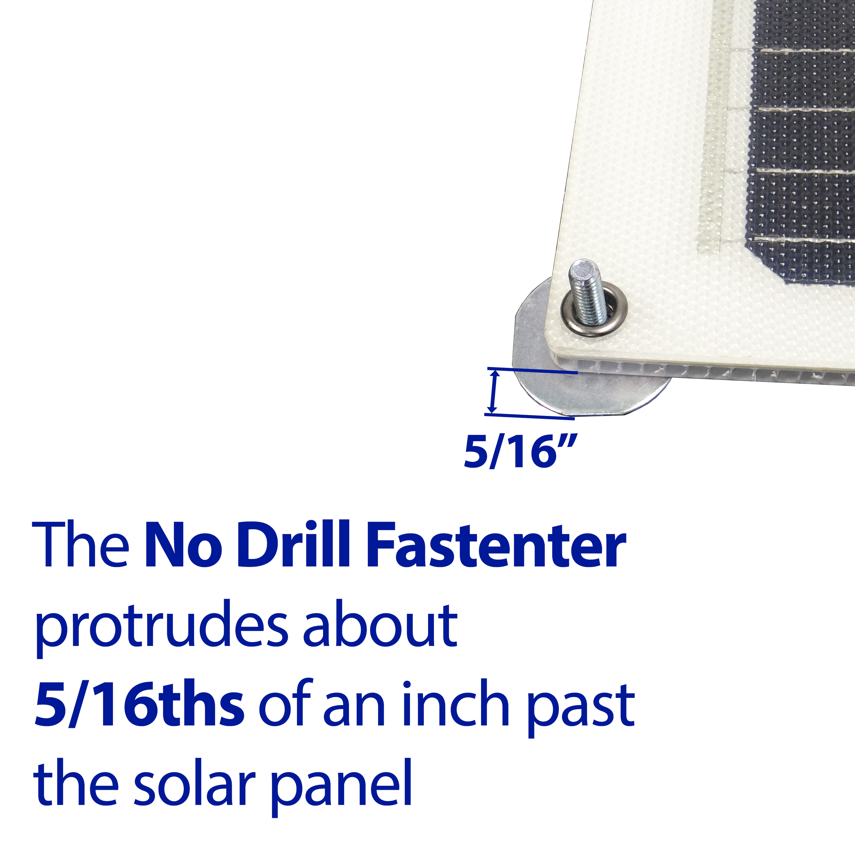 No Drill Fastener Set – Shade Stopper